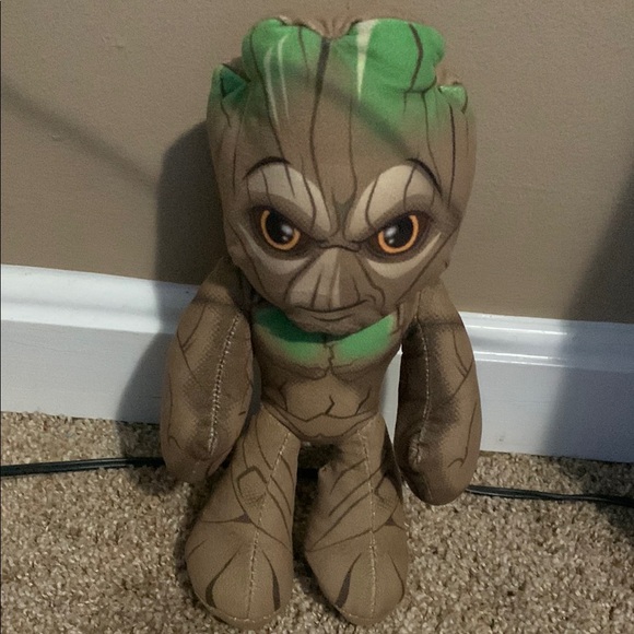 Marvel | Toys | Marvel Posable Groot Plush Toy | Poshmark
